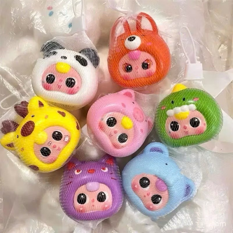 [Set2]Squishy Baby three xốp mềm nhiều mẫu trang trí bánh kem(giao ngẫu ...