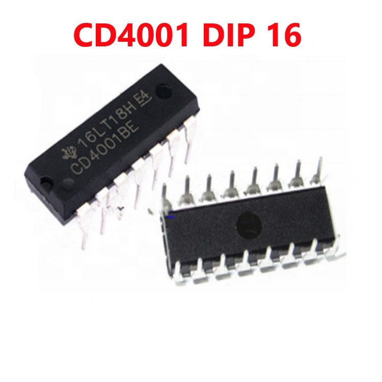 IC Logic CD4001, CD4011, CD4013, CD4017, CD4027, CD4028 Chân Cắm ...