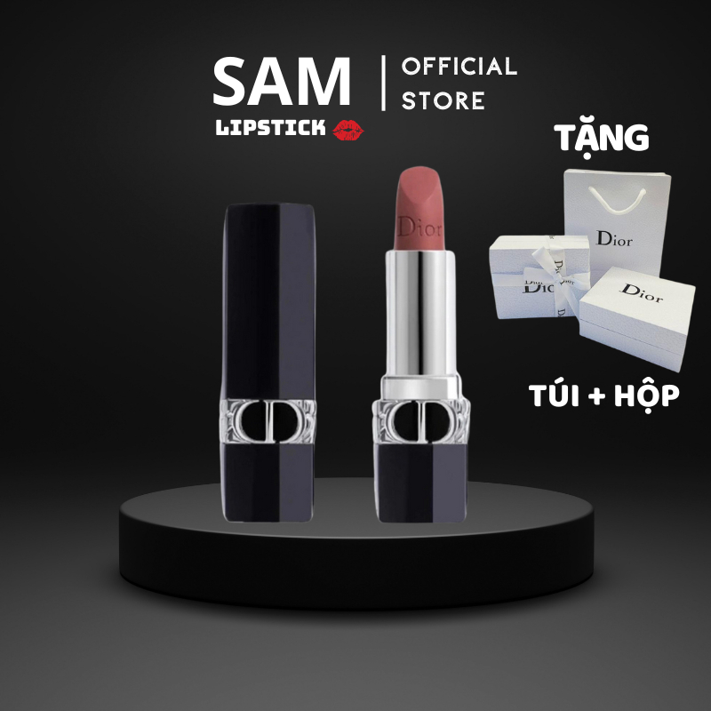 [ QR code + Hộp và túi xách ] Son Rouge Dior Chính Hãng | Shopee Việt Nam