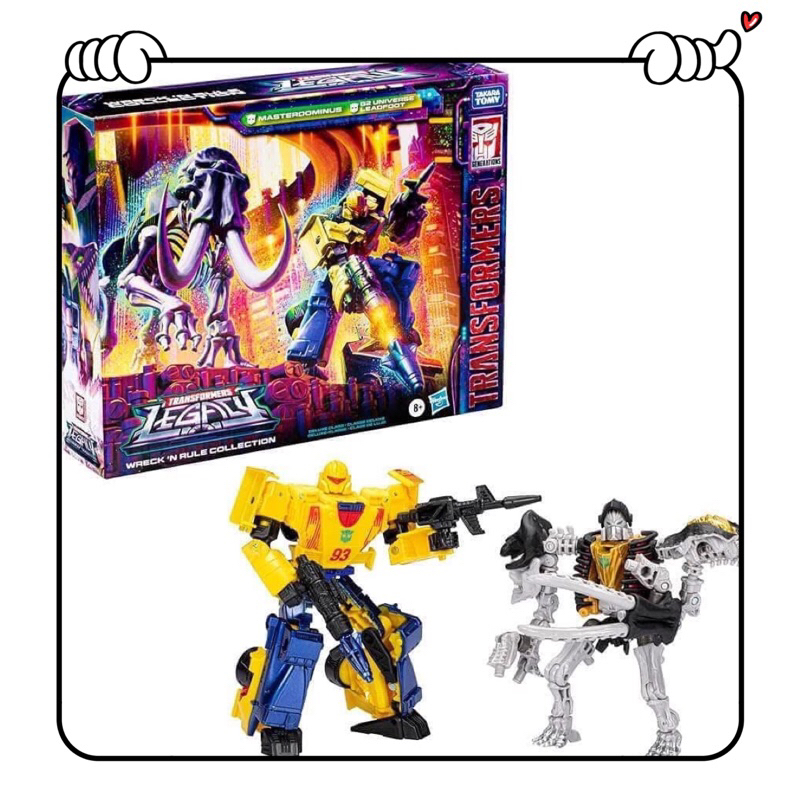 Transformers Legacy Wreck 'N Rule Collection chính hãng - nobox ...