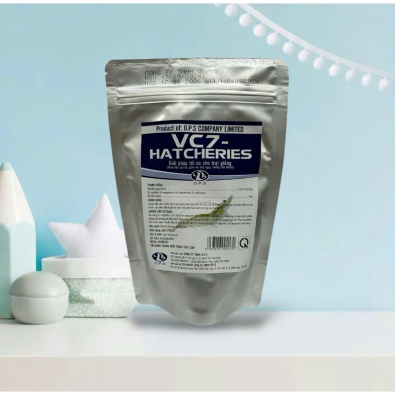[COMBO 10 Gói] OPS VC7-HATCHERIES 272G - cung cấp các vi sinh vật có lợi giúp cải thiện chất ...