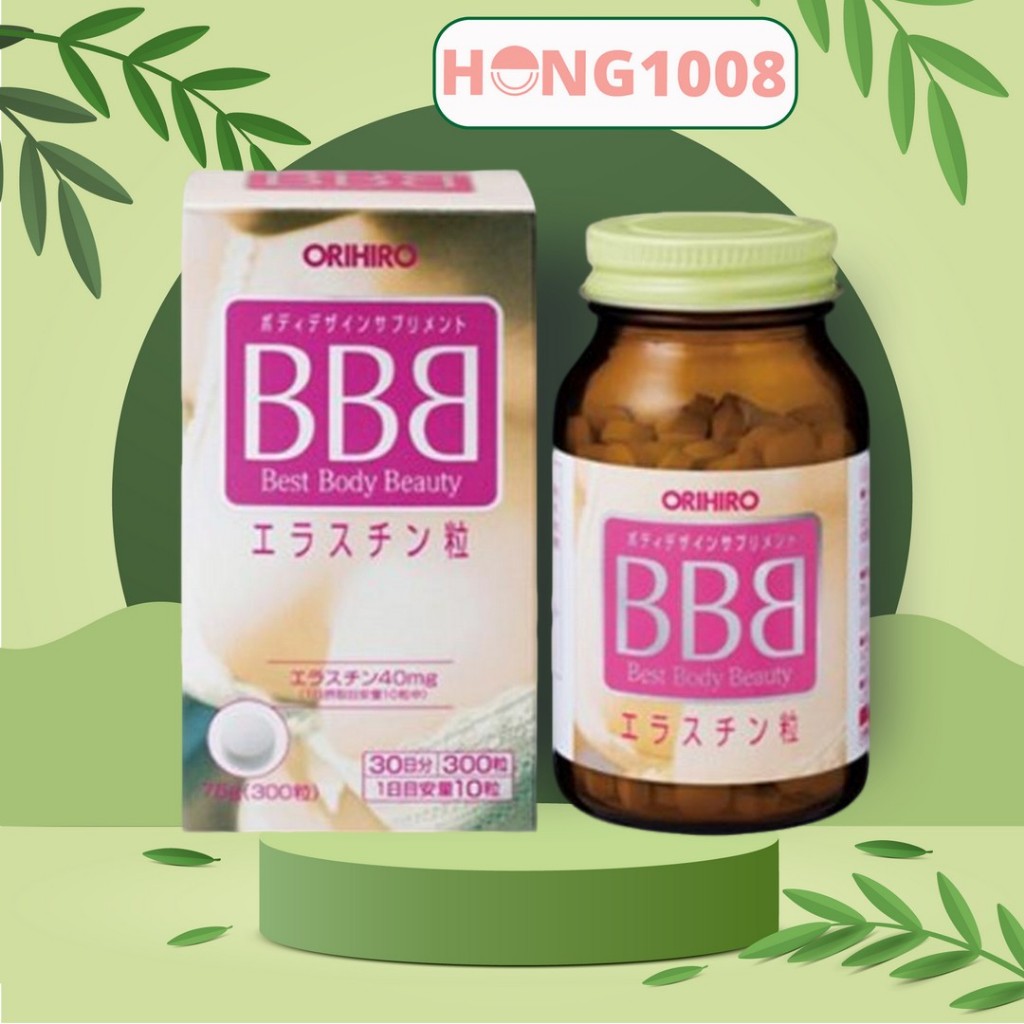 Viên uống Orihiro BBB 300 viên Giúp Nở Ngực Săn Chắc Ngực Best Beauty ...