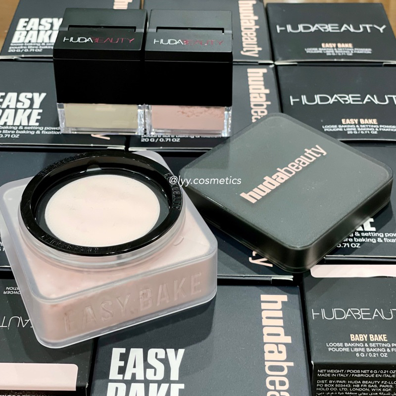 PHẤN PHỦ BỘT HUDA BEAUTY EASY BAKE CHERRY BLOSSOM, POUND CAKE ĐỦ BILL ...