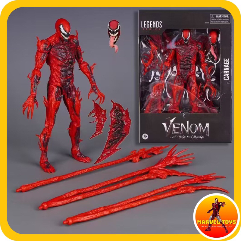 [HÀNG SẴN] Mô Hình Carnage Hasbro Bootleg Venom Let There Be Carnage ...