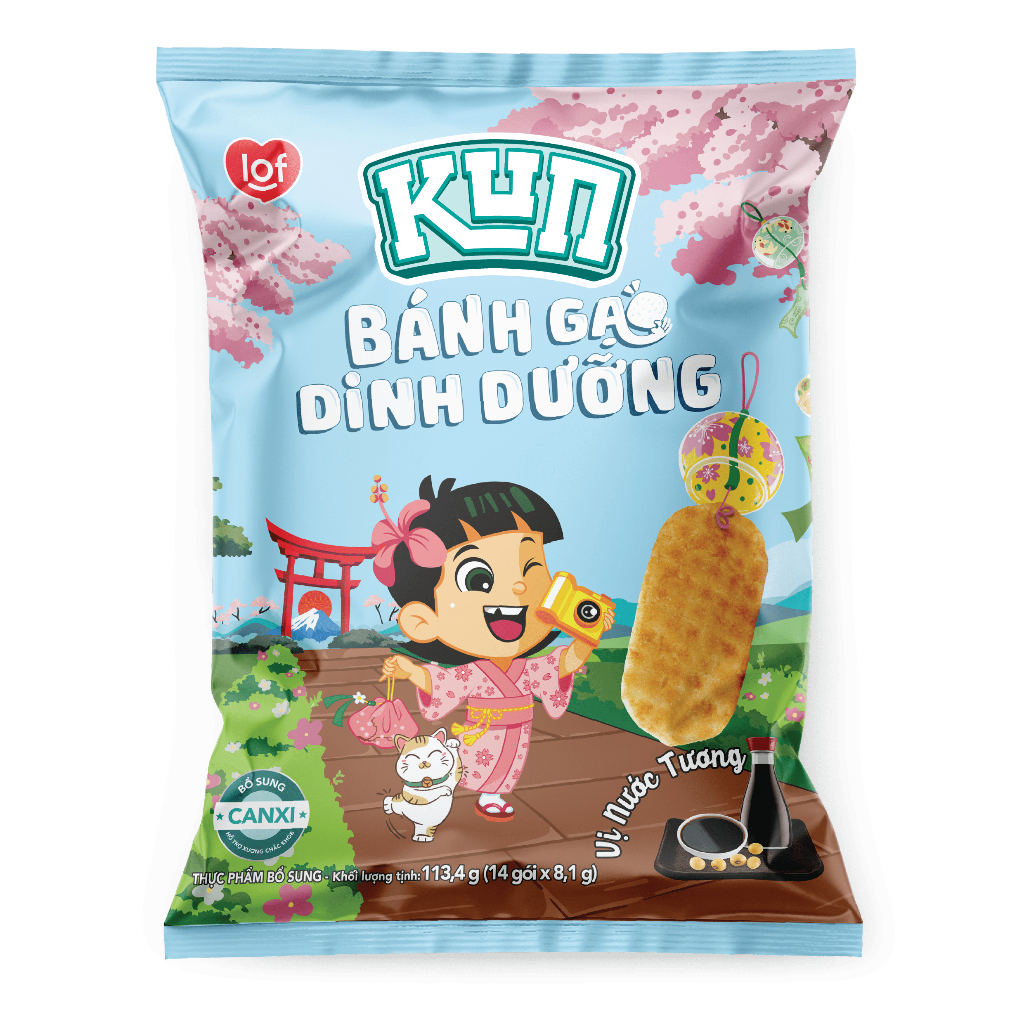 [HÀNG TẶNG KHÔNG BÁN] Bánh gạo Dinh Dưỡng Kun Vị Tương Nhật 113.4g | Shopee Việt Nam