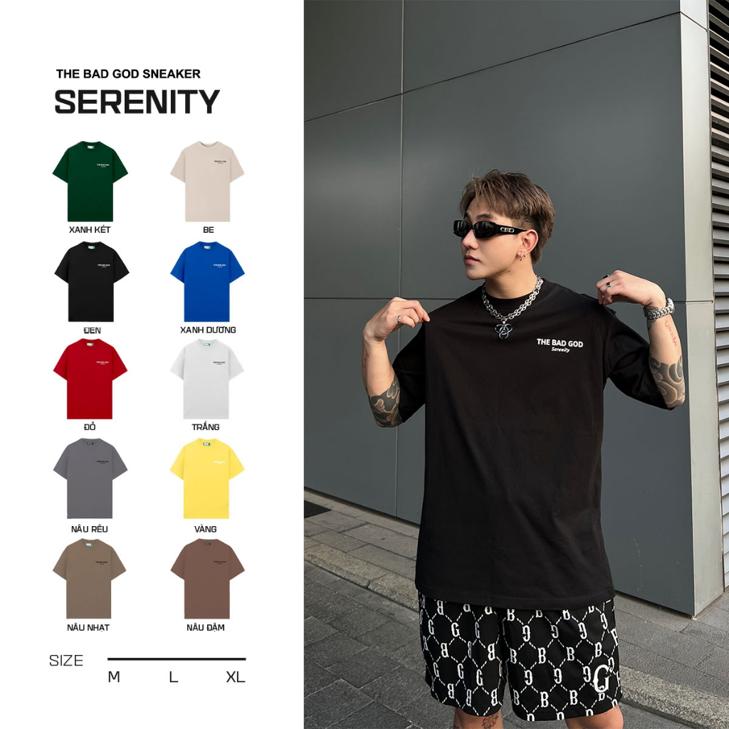 Áo thun The Bad God Serenity mùa hè | Shopee Việt Nam