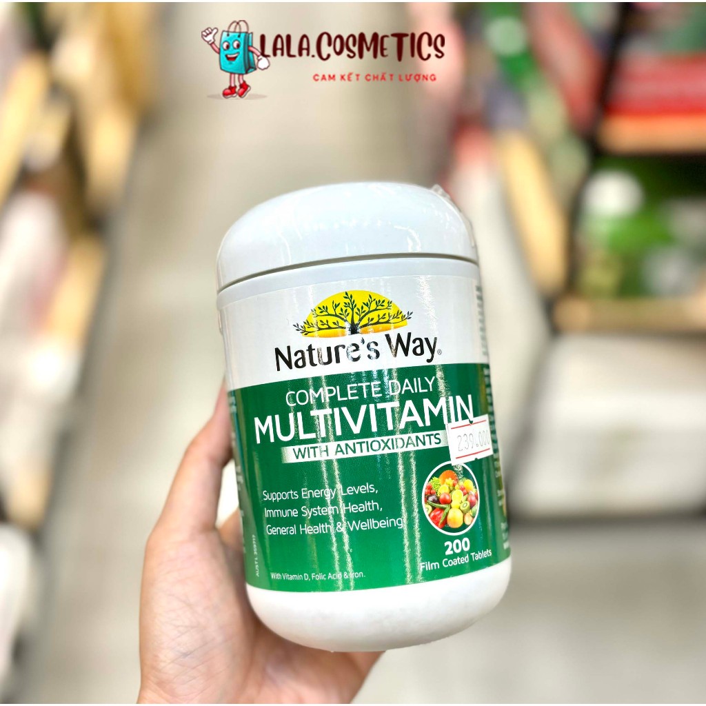 Vitamin Tổng Hợp [Úc] Nature’s Way Complete Daily Multivitamin - 200 ...