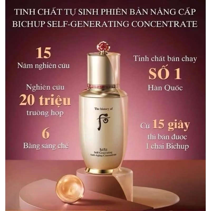 Tinh chất tự sinh Bichup Self-Generating Anti-Aging Concentrate Date 2027 | Shopee Việt Nam
