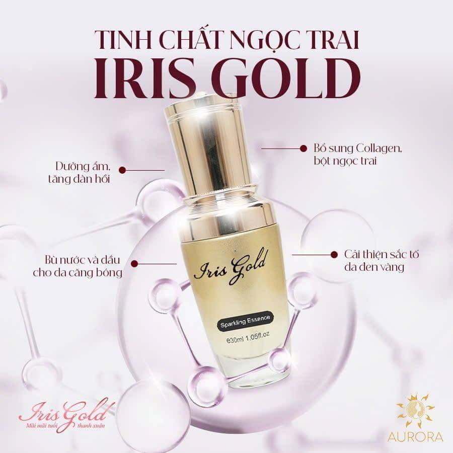 Tinh Chất Ng ọc Tra i Iris Gold – 30ml (Spakling Essence) | Shopee Việt Nam