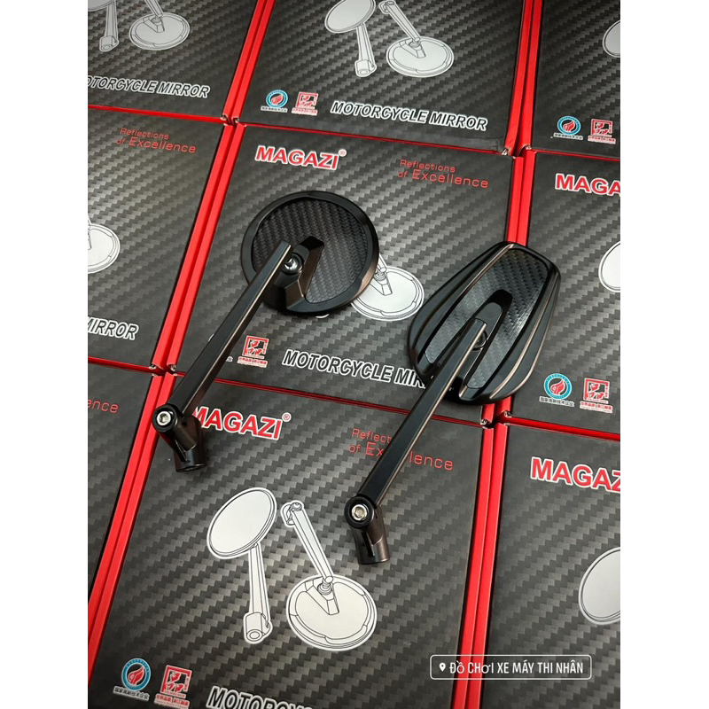 Kính Magazi Carbon lắp được nhiều dòng xe ! | Shopee Việt Nam