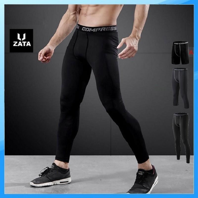 Quần Giữ Nhiệt Nam ZATA Quần Legging Nam Quần Dữ Nhiệt Nam Đá Bóng Combat Pro Cao Cấp Zata Vn ...