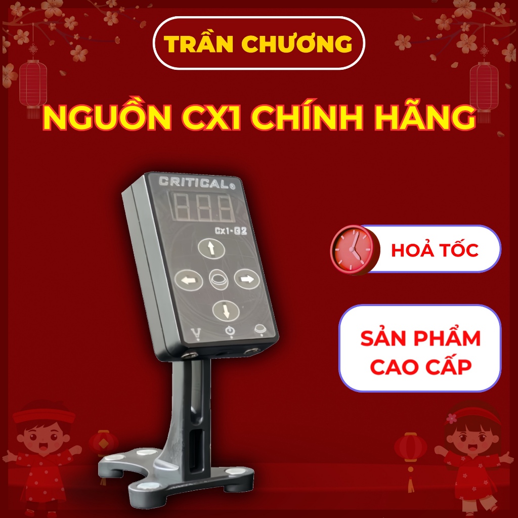 Nguồn máy xăm Cx1 chính hãng, bộ nguồn Cx1 Critical cao cấp siêu bền ...