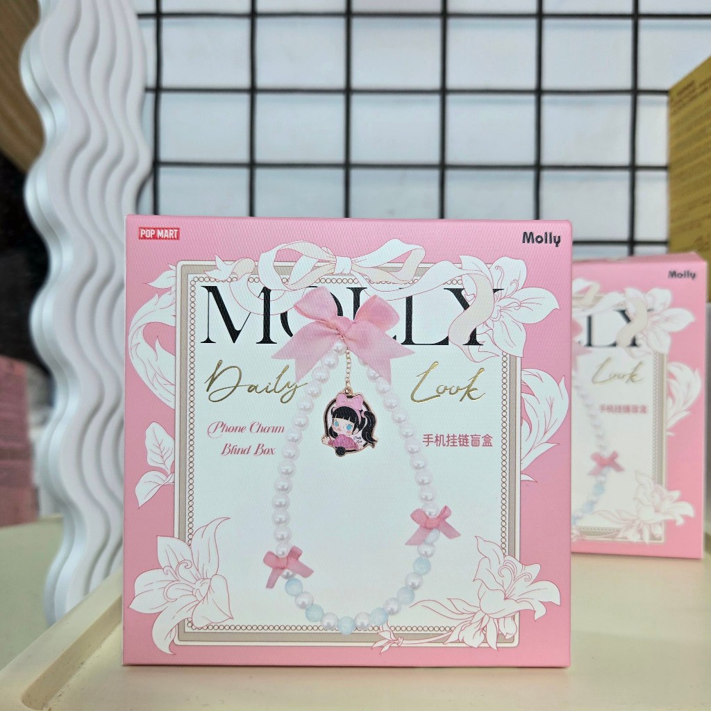 [CHÍNH HÃNG] POP MART MOLLY Daily Look Series - Phone Charm Blind Box ...
