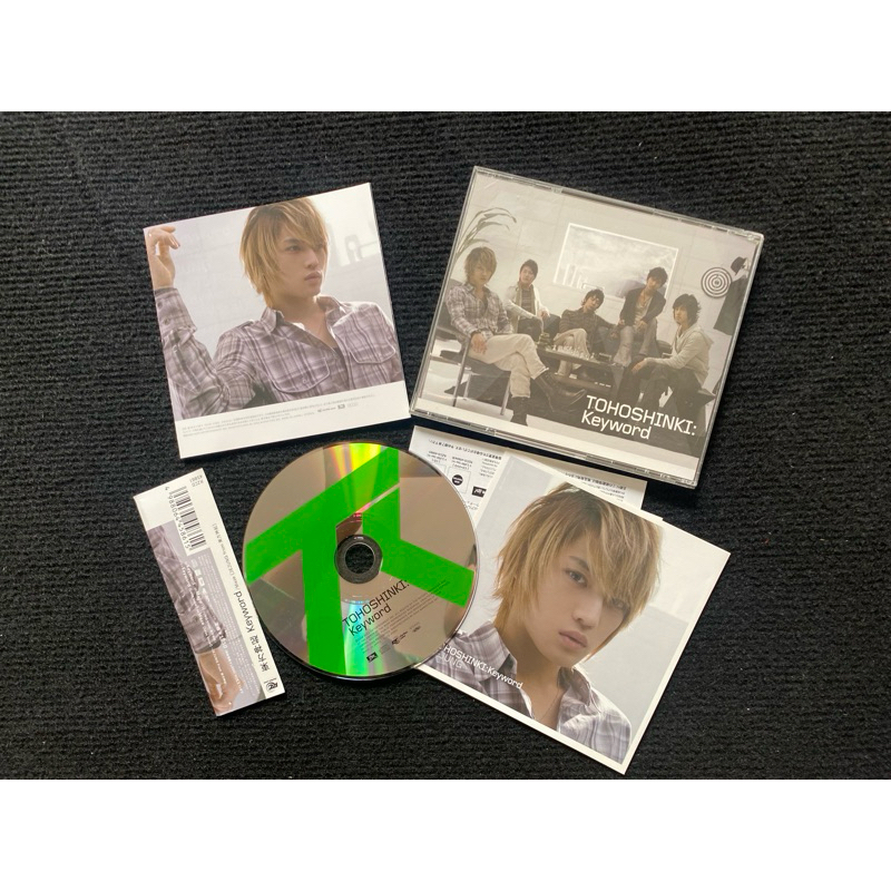 Dbsk Tvxq mini Album Nhật Keyword đã khui seal, gồm cd postcard ...