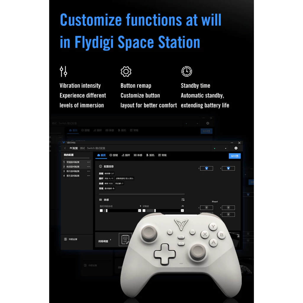 Tay Cầm Chơi Game Flydigi Dune Fox – Hall Joystick, Kết Nối Đa Nền Tảng ...