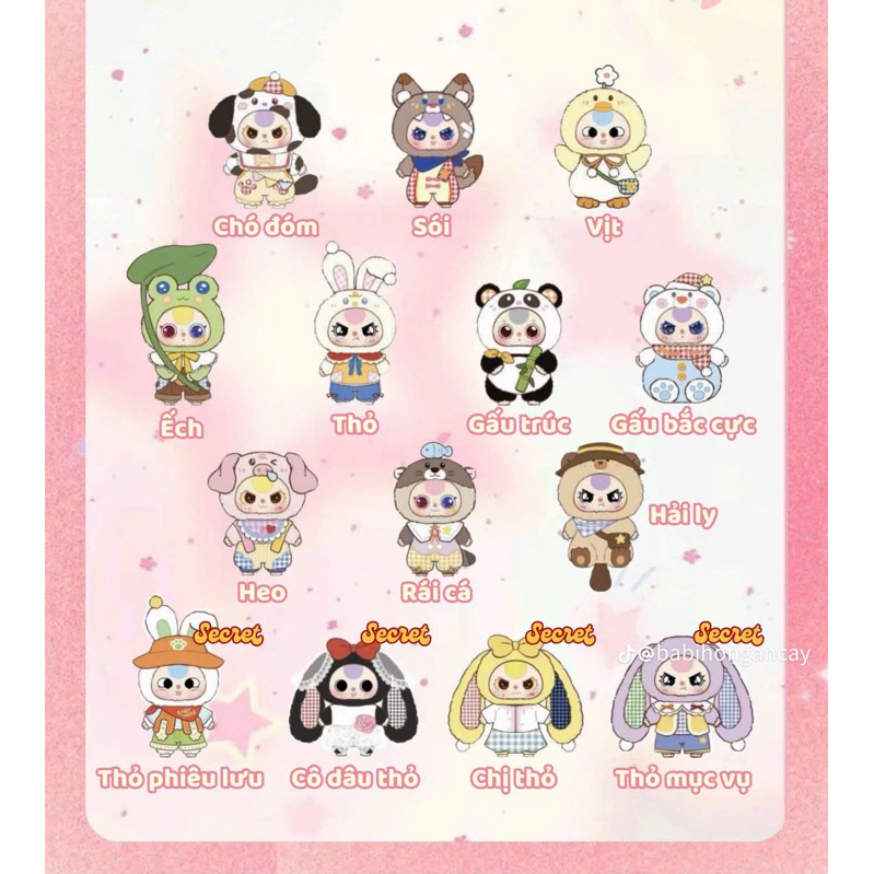 [Chính Hãng 10000%] Baby Three 400% Ver2 blind box | Shopee Việt Nam