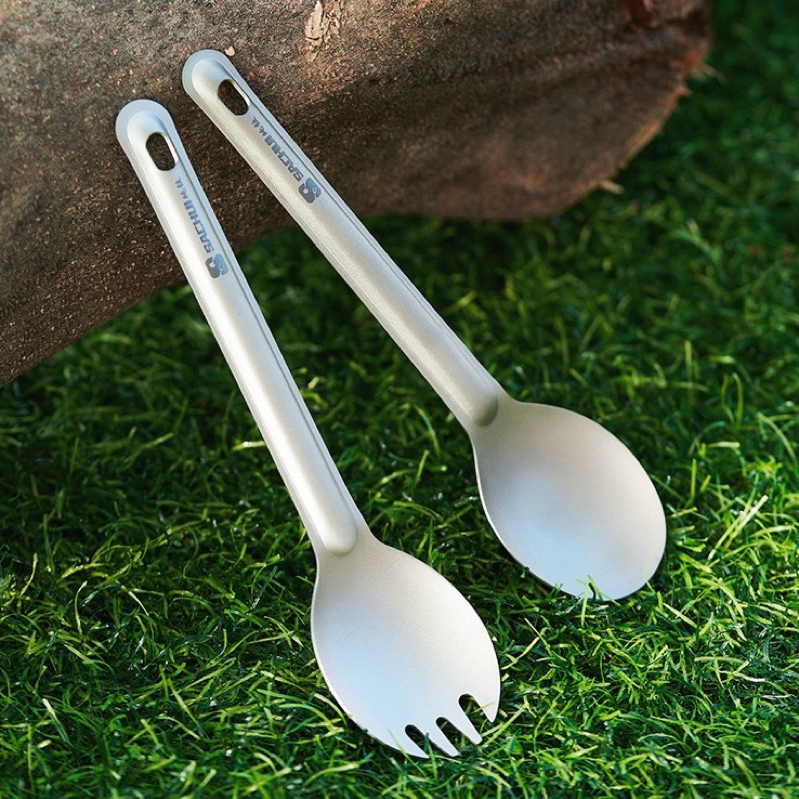 (Hàng Tặng)Bộ Thìa Nỉa Titanium Cao Cấp Siêu Nhẹ , Bộ Thìa Titan Hãng ...