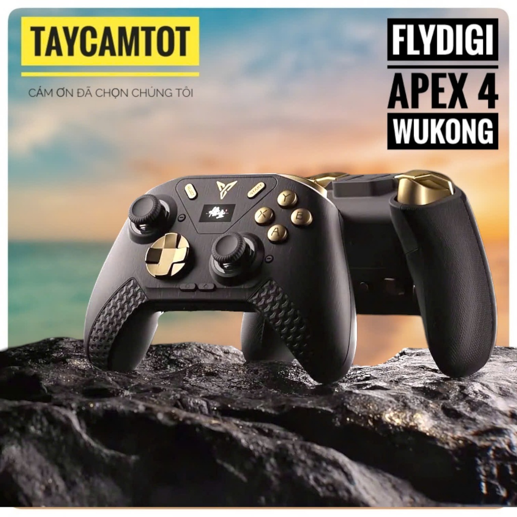 Flydigi Apex 4 Wukong - Near Link 2000Hz - Tay cầm chơi game không dây cao cấp | Shopee Việt Nam