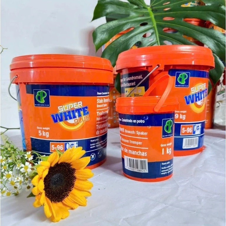 [Mua 1 tặng 1] Bột Giặt Nguồn Gốc Thiên Nhiên Super WHITE ONEO Xô 1kg | Shopee Việt Nam