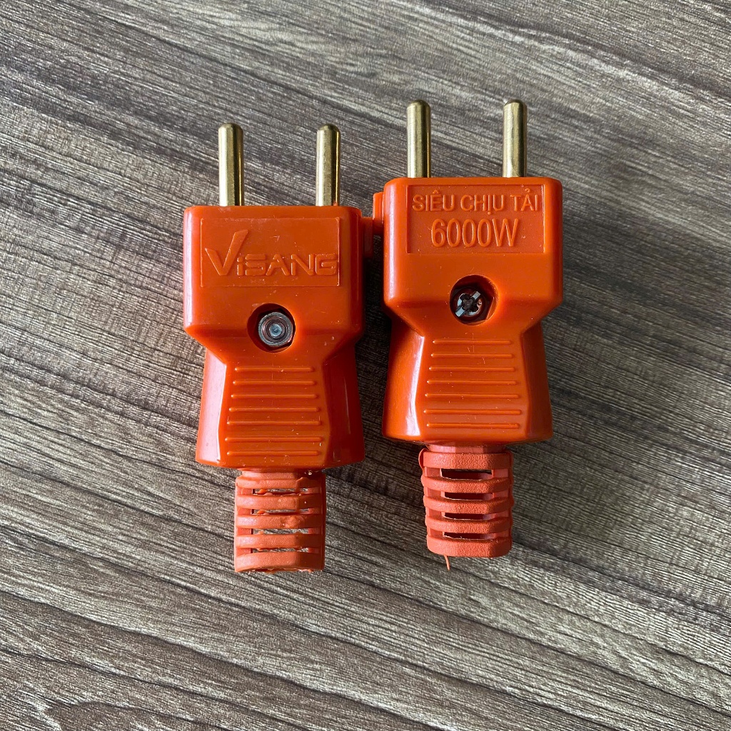 Phích Cắm Điện Chịu Tải 6000w lõi nhựa chống cháy chân đồng to - Thiết ...