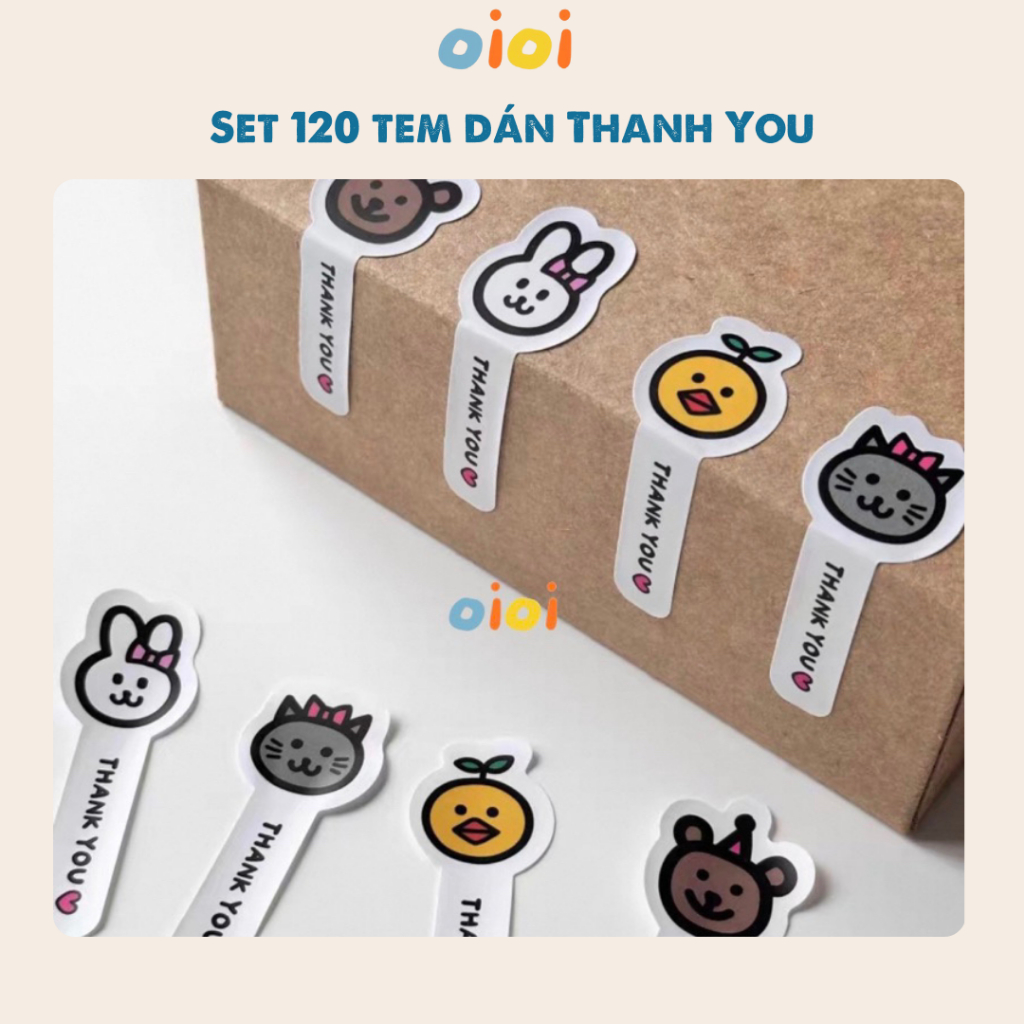 /SẴN/ Set 85 tem dán Thanh You, tem handmade, tem niêm phong, tem dài ...