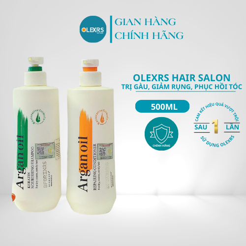 Cặp Dầu Gội Xả Olexrs Hair Salon Bforexrs Phiên Bản 2024 500ml Giảm Gàu ...