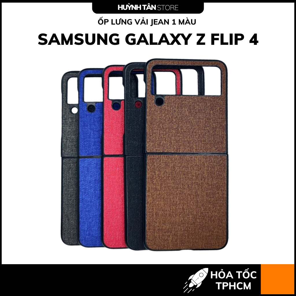 [XẢ KHO] Ốp lưng samsung z flip 4 zlip 4 chống vân tay nhựa cứng viền ...
