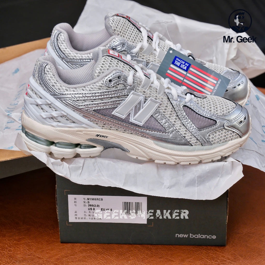 [GeekSneaker] Giày Sneaker NB New Balance 1906R 'Silver Metallic ...