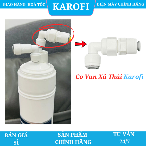 Van xả thải Karofi [Chính Hãng] - Cút Sitong chất lương cao - Co 2 đầu ...