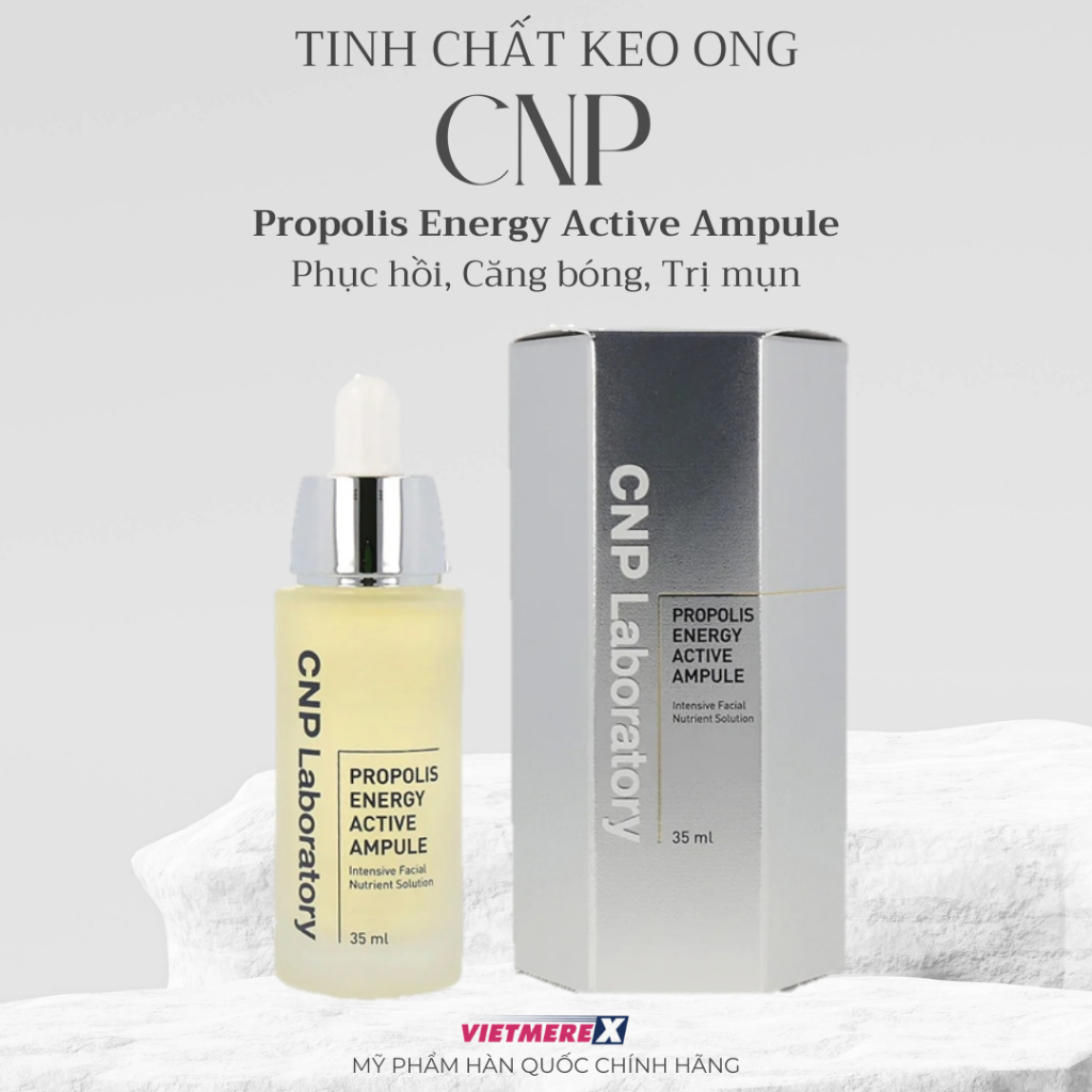 Serum Tinh chất Keo ong rừng Brazil CNP Labroratory Propolis Energy Active Serum 35ml Phục hồi ...