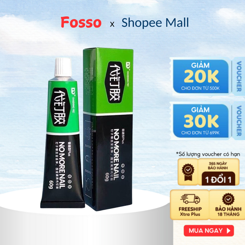 Keo Dán Đa Năng Siêu Dính, Siêu Bền HIGH WAY - NOMORENAIL Dán Đa Năng ...