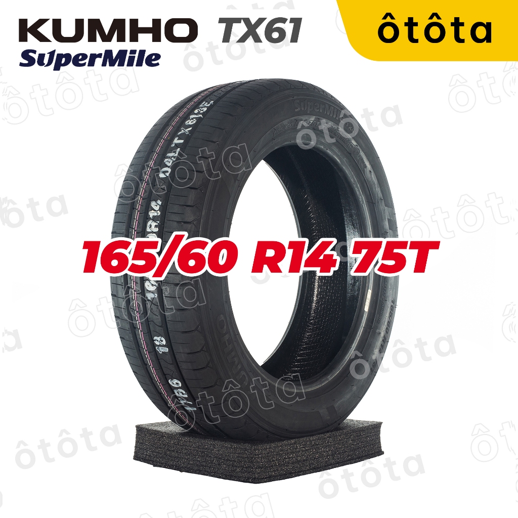 Lốp Kumho 165/60 R14 75T VN TX61 165/60R14 | Shopee Việt Nam