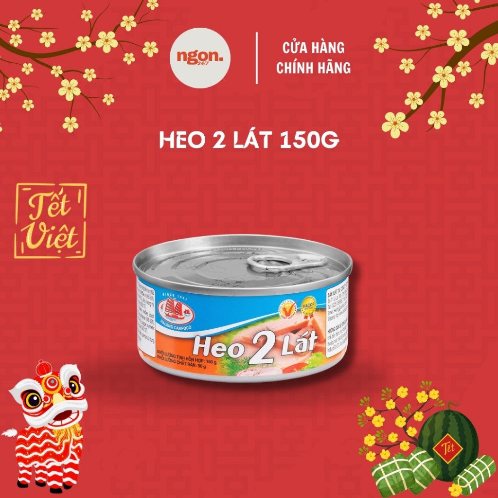Heo 2 Lát 150G - Đồ hộp Hạ Long | Shopee Việt Nam