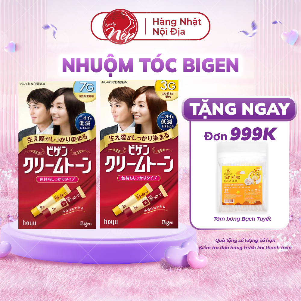 Kem nhuộm tóc Phủ Bạc Bigen Speedy Color Cream, Thảo Mộc Nhật Bản 80g - Nepbeauty | Shopee Việt Nam
