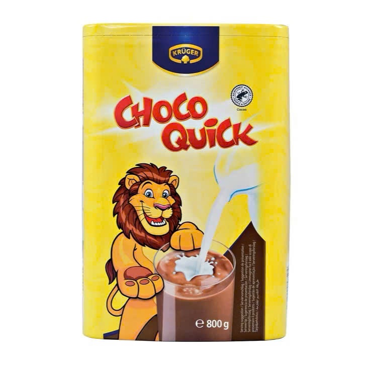 HỘP BỘT CACAO PHA SỮA KRÜGER Choco Quick 800g | Shopee Việt Nam