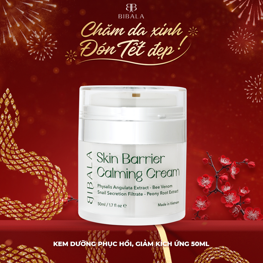 [BẢN 50G] Kem dưỡng phục hồi, giảm kích ứng BIBALA SKIN BARRIER CALMING CREAM 50G BIBALA ...