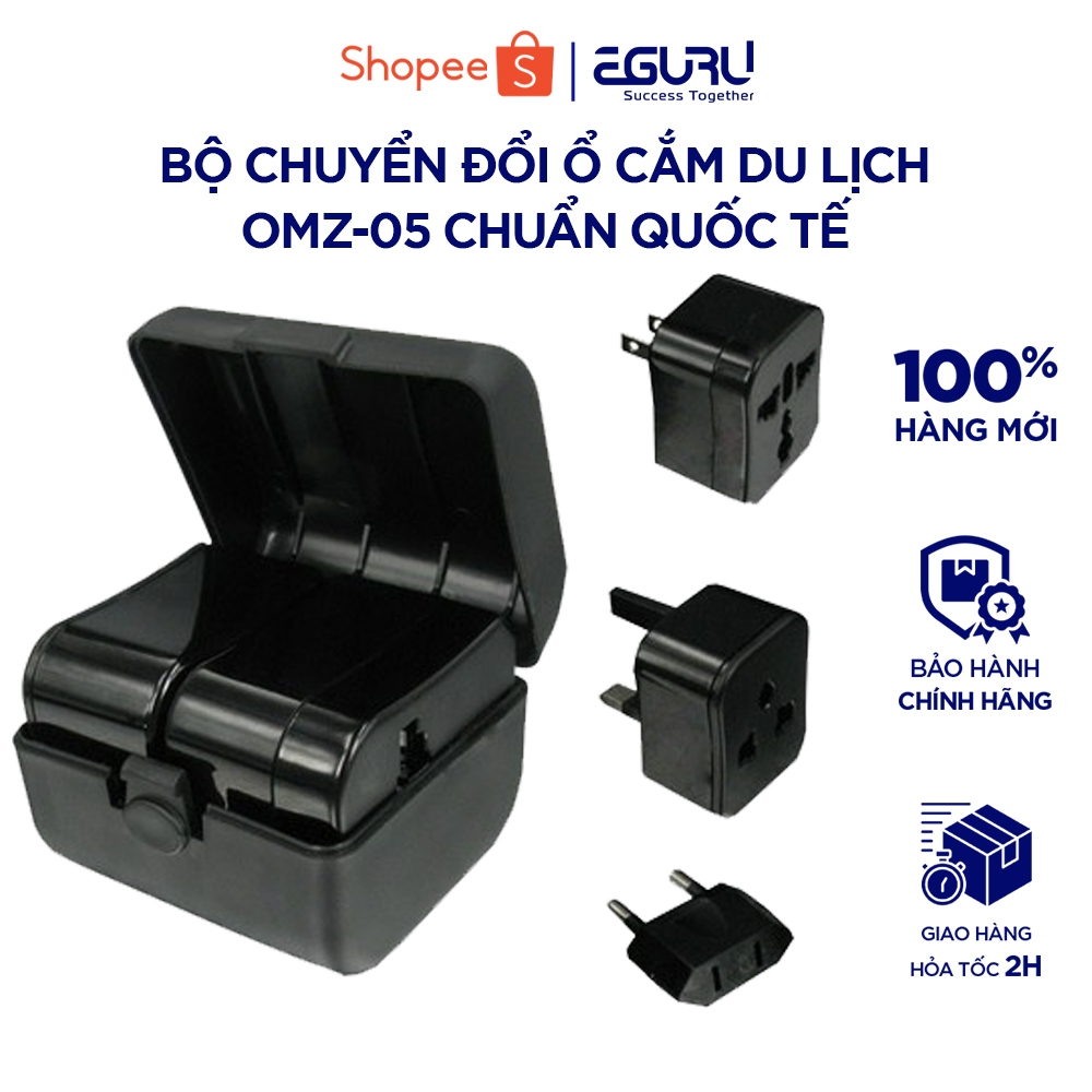 Ổ cắm du lịch, bộ chuyển đổi ổ cắm du lịch chuẩn quốc tế OMZ-05 | Shopee Việt Nam
