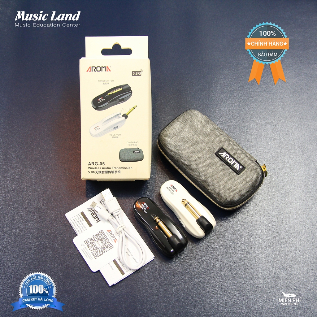 Bộ Wireless Guitar Không Dây Aroma ARG-05 – Chính Hãng | Shopee Việt Nam
