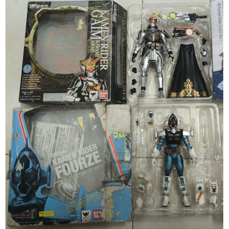 ( Có Sẵn ) SHF Final Form Gaim Kiwami / Fourze Cosmic / Gaim Base Full ...