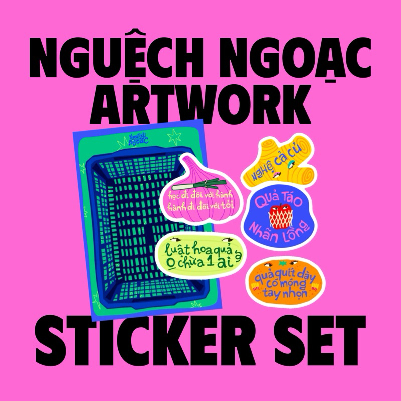 STICKER RAU CỦ QUẢ - Hình dán - Nguechngoacartwork | Shopee Việt Nam