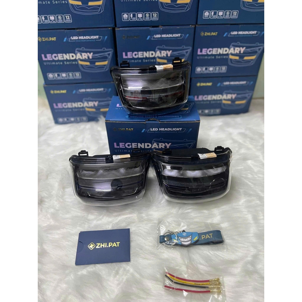 Pha Đèn Màu Khói Zhipat LED 2 Tầng Wave Thái 110,110S Wave Thái 100 BH 12 Tháng | Shopee Việt Nam