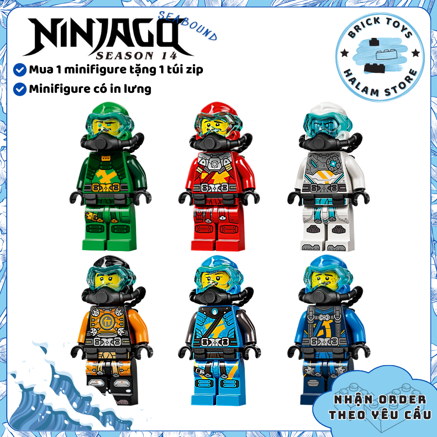 [Có sẵn] Đồ chơi lắp ráp minifigures Ninjago season 14 Seabound - Mô ...