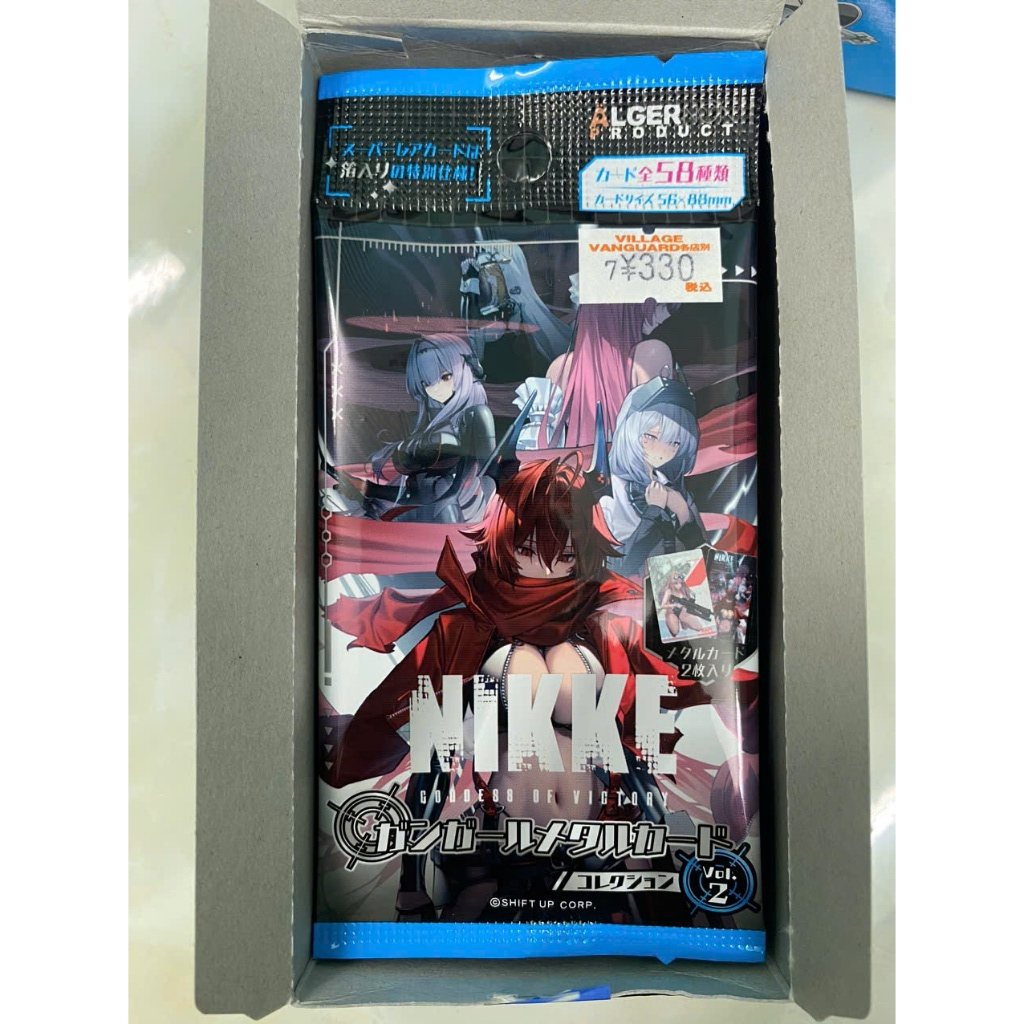 [Pykechu shop] Bọc PACK - Thẻ bài nhân phẩm NIKKE - Metal Card vol.2 ...