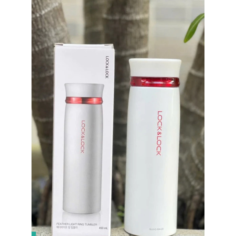 ( quà tặng gucena - viền đỏ) Bình Giữ Nhiệt Lock&Lock Feather Light ...