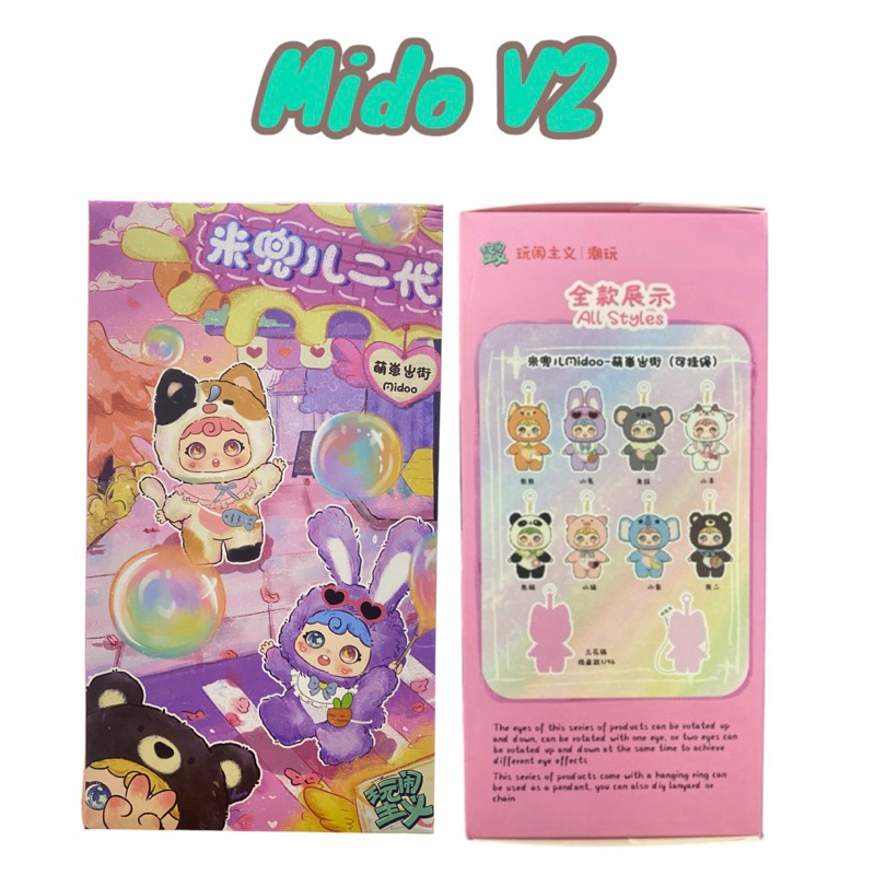 Mido V2 Full Body Blind Box chuyển đổi 3 màu mắt Babythree sinh nhật ...