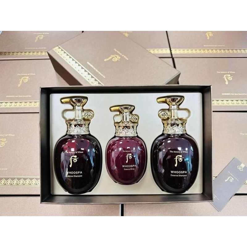 Set dầu gội - xả Whoo Spa Essence Sampoo - Rinse nội địa Hàn ngăn rụng ...