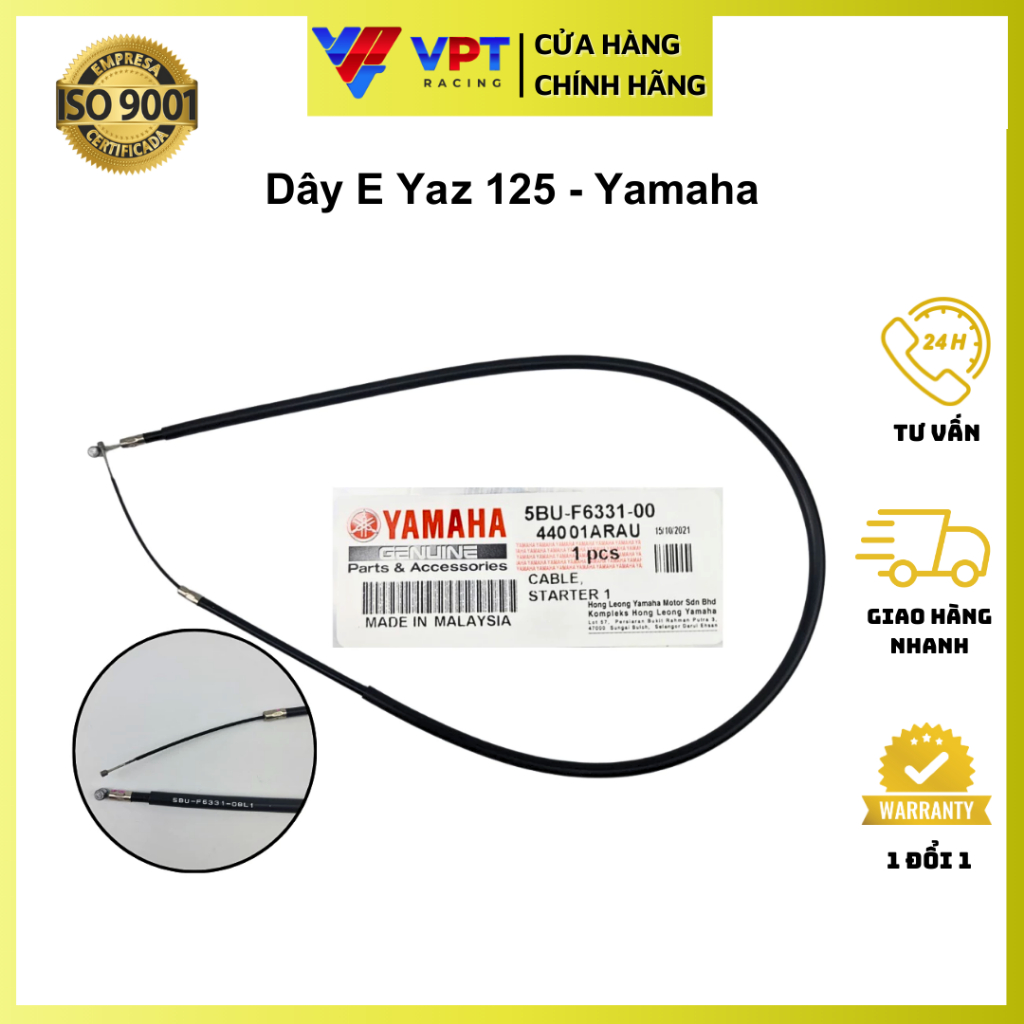 Dây E Yaz 125 / Y125Z / Y125ZR / Chính Hãng Yamaha | Shopee Việt Nam
