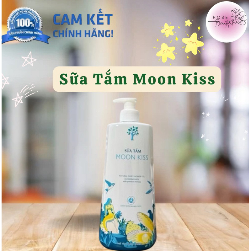 Sữa Tắm MOON KISS ( phiên bản nâng cấp ) với thành phần thiên nhiên ...