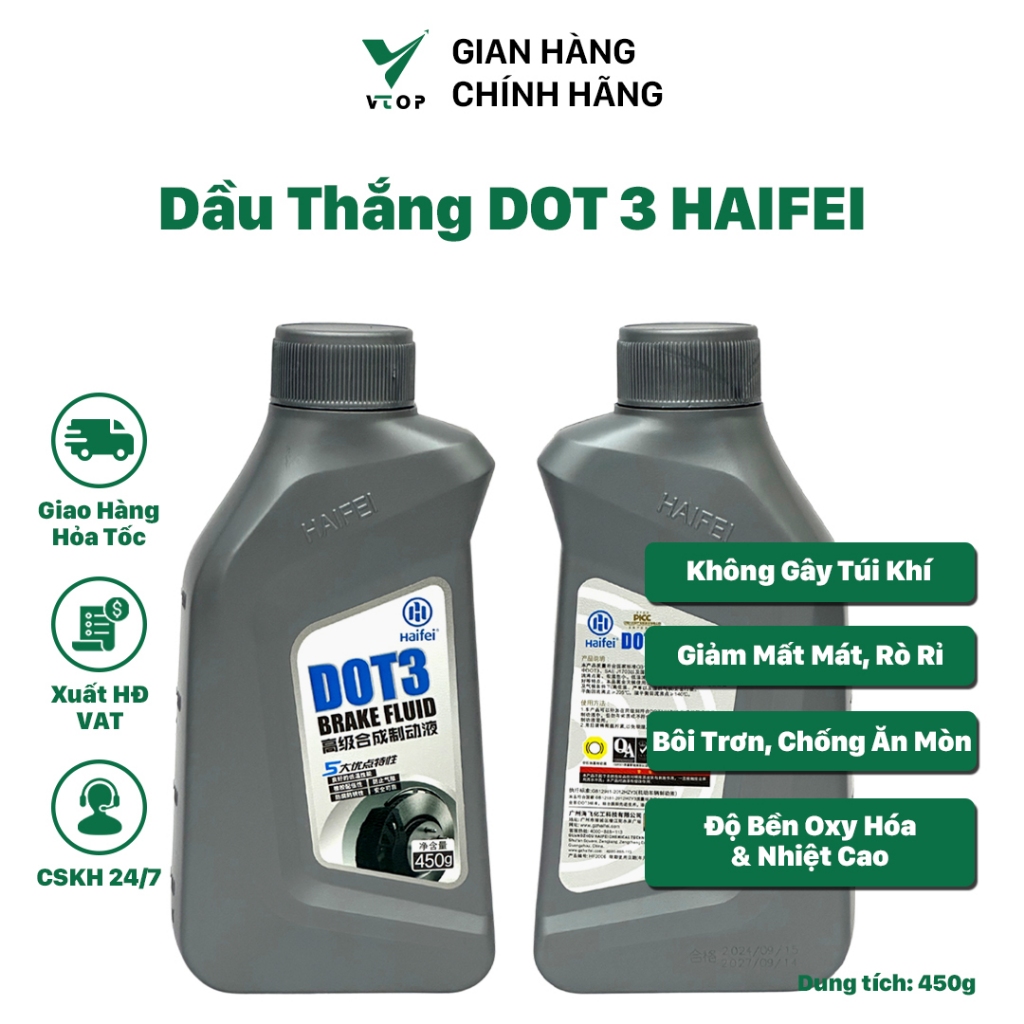Dầu phanh DOT 3 HAIFEI | Shopee Việt Nam
