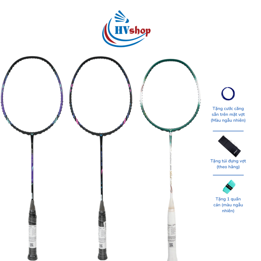 Vợt cầu lông - Vợt Victor Auraspeed 9000 chính hãng, tặng cước căng sẵn ...